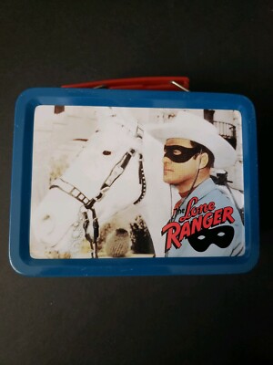 VTG 97 The Lone Ranger Metal Mini Lunch Box Tin Box Company Rare ...