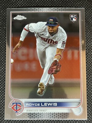 2022 Topps Chrome Update ROYCE LEWIS RC #USC143 ROOKIE CARD Minnesota ...