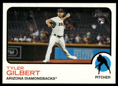 2022 Topps Heritage #36 Tyler Gilbert RC Arizona Diamondbacks | eBay