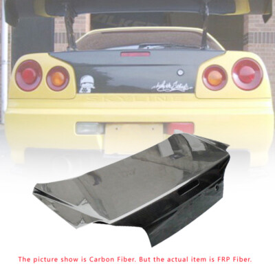 For Nissan R34 Skyline GTR GTT OE Style FRP Trunk kit (Without Brake ...