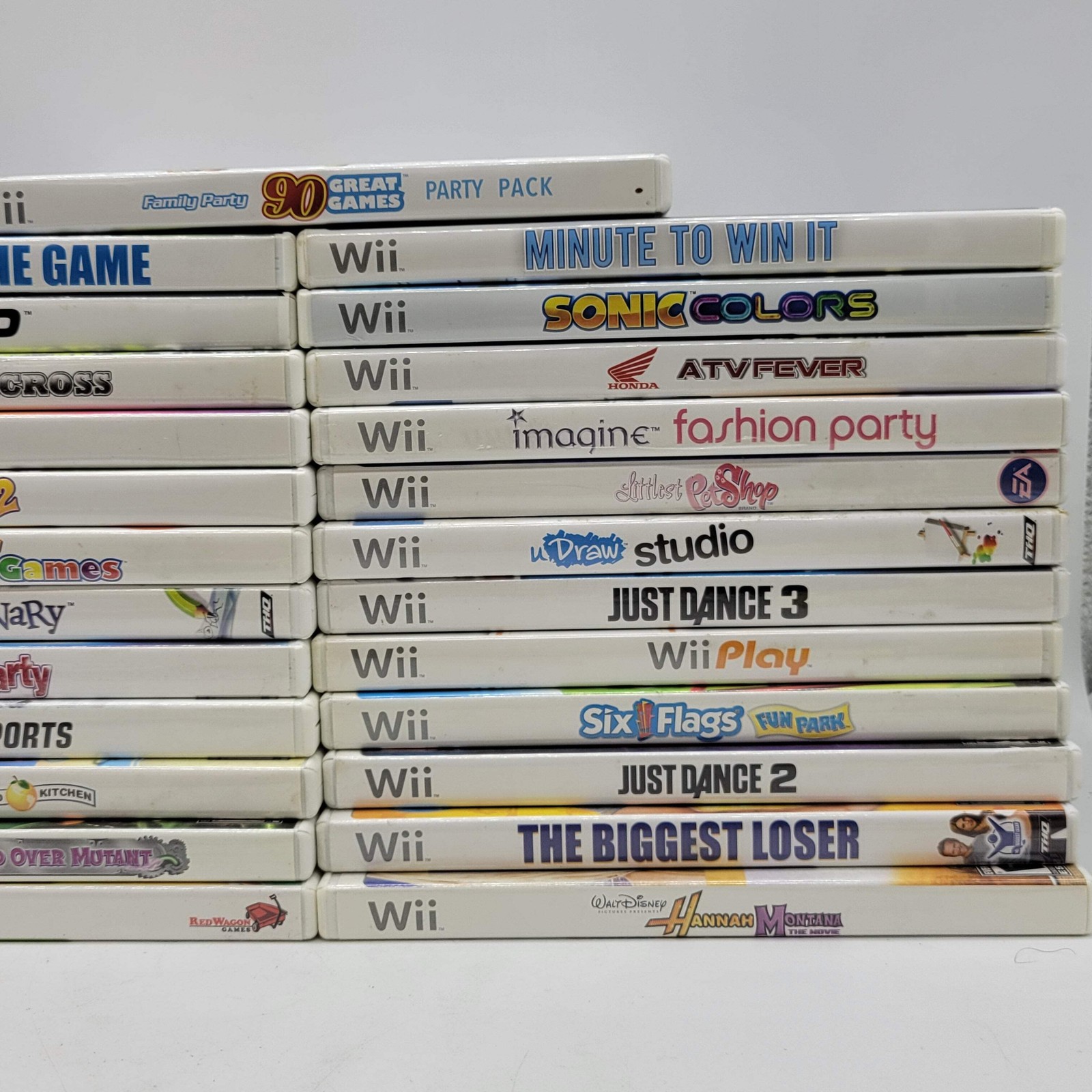 Lot of 25 Nintendo Wii Games See Description for Titles | eBay