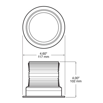 Peterson Lighting 745A 745 360 Degree Led Strobing Beacon Amber | eBay