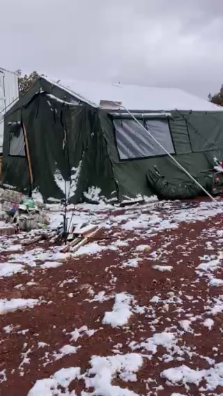 New 16'x16' Military Expandable Frame Tent | eBay