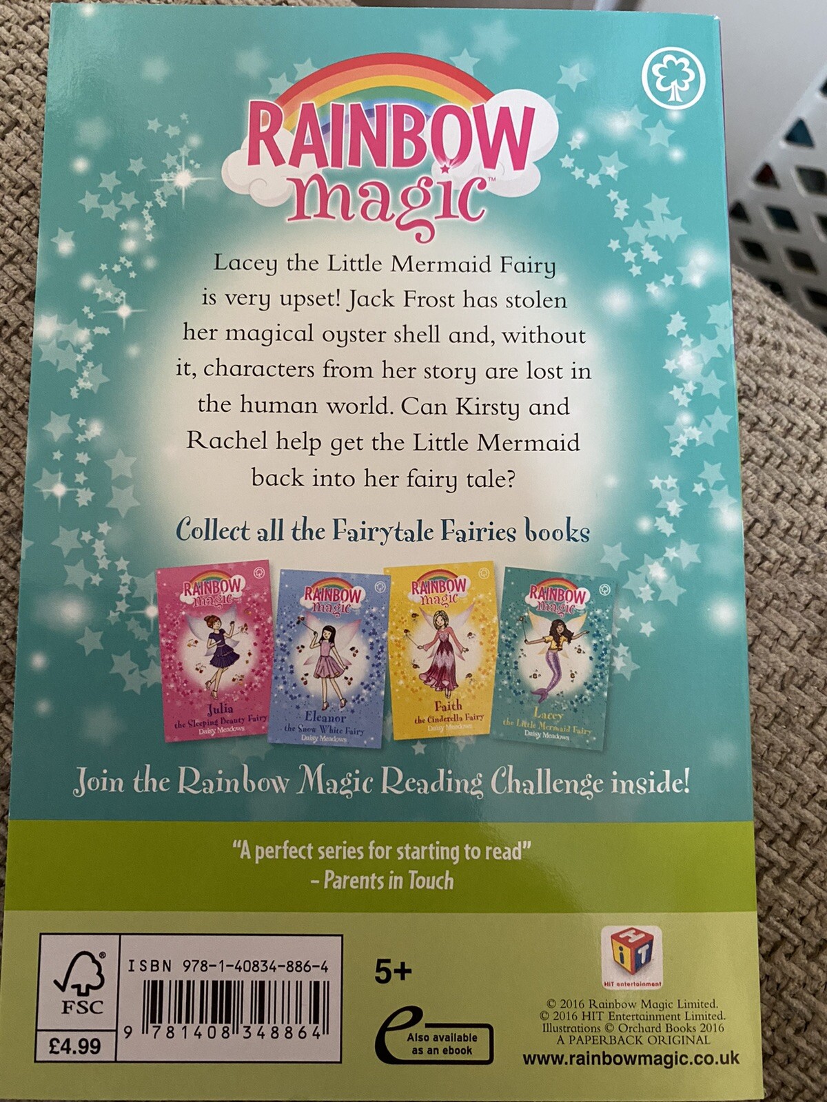 Rainbow+Magic+4+Macey+Little+Mermaid+Fairy+Daisy+Meadows+2016+1st ...