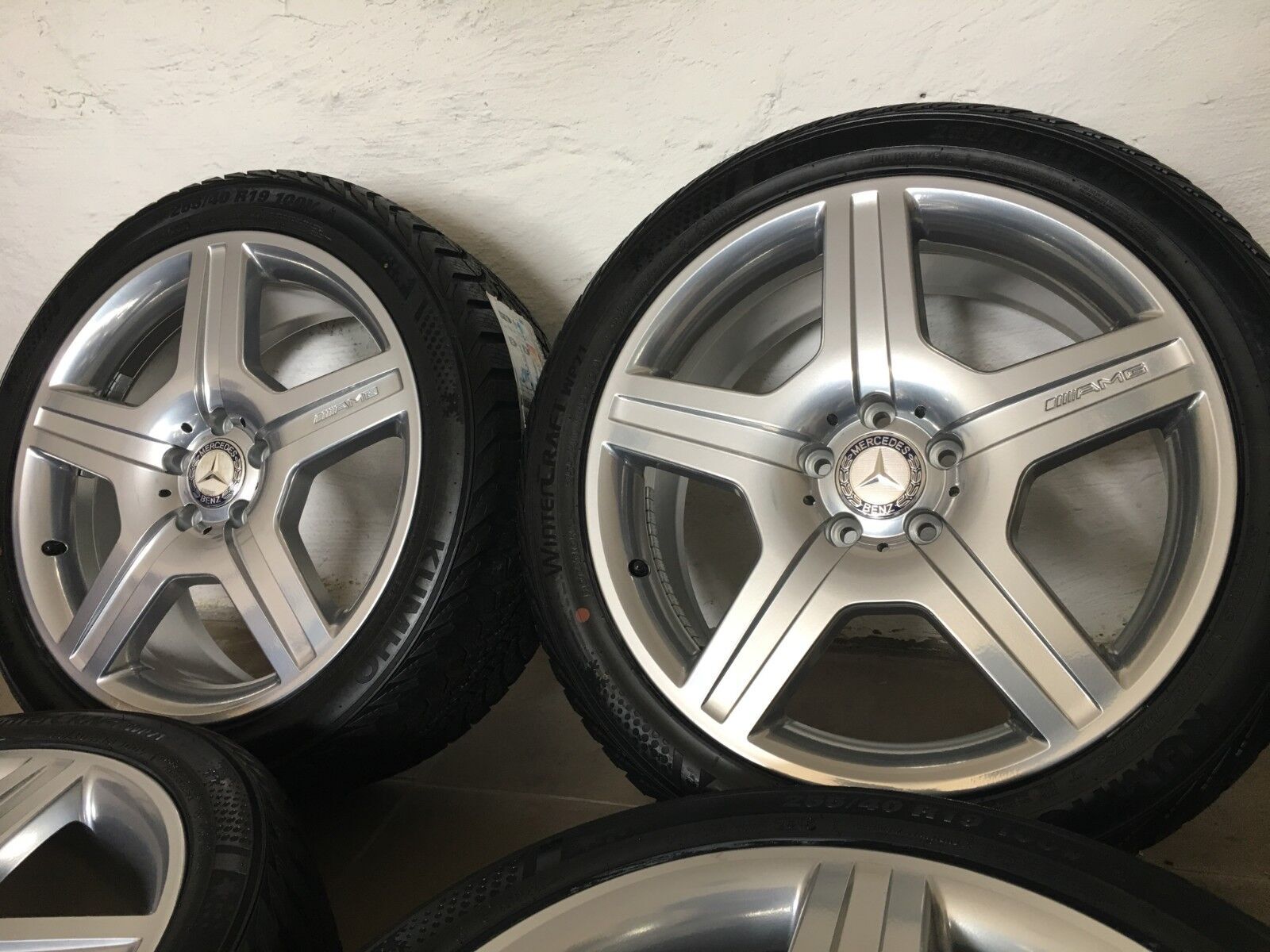 AMG Rims Winter Tires 19" Mercedes W221 S63 S65 C216 CL63 CL65 W220 ...