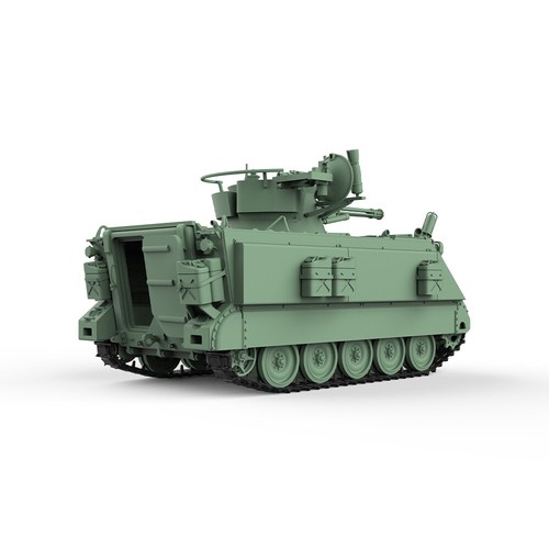 SSMODEL SS64550 1/64 Military Model Kit US M163 Self Propelled Anti ...