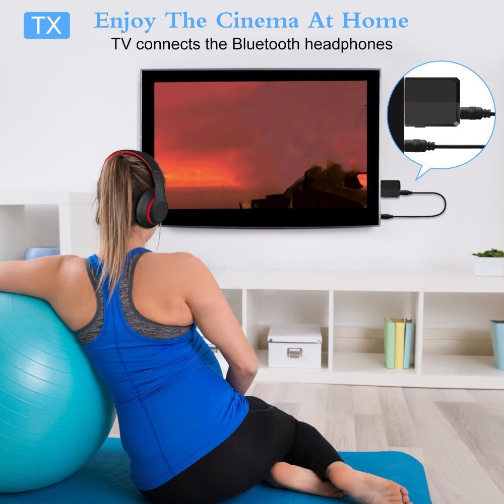 Sound Card 3 in 1 Bluetooth 5.0 Adapter USB Transmitter Music Audio ...