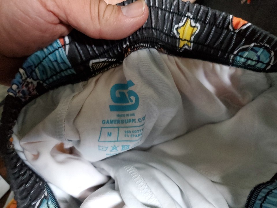 NEW - 100% AUTHENTIC GamerSupps GG SINDER PYRO Pajama Pants - BLACK ...