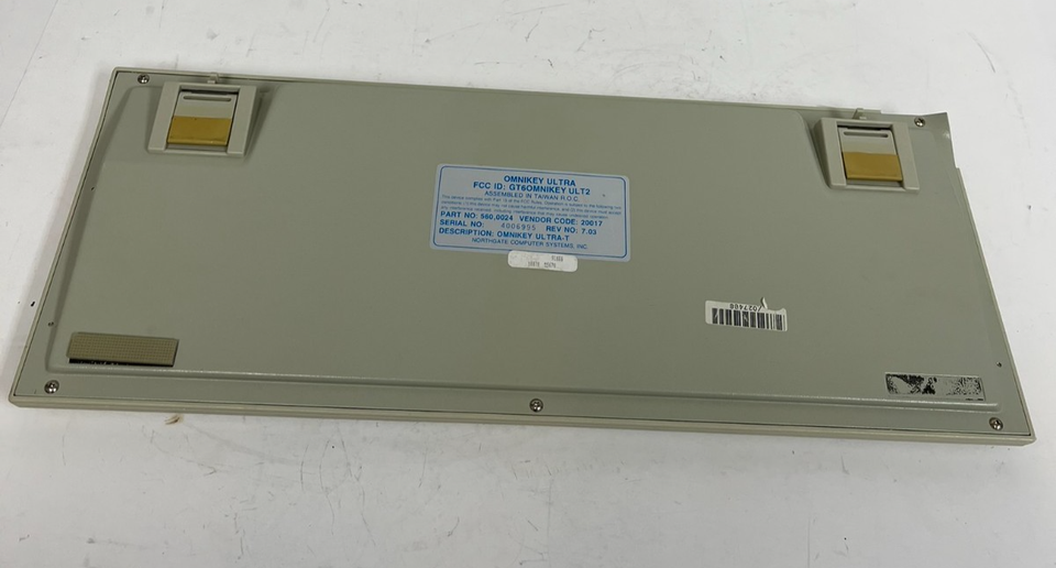 Northgate Computer Systems OmniKey Ultra-T Mechanical Clicky Keyboard ...