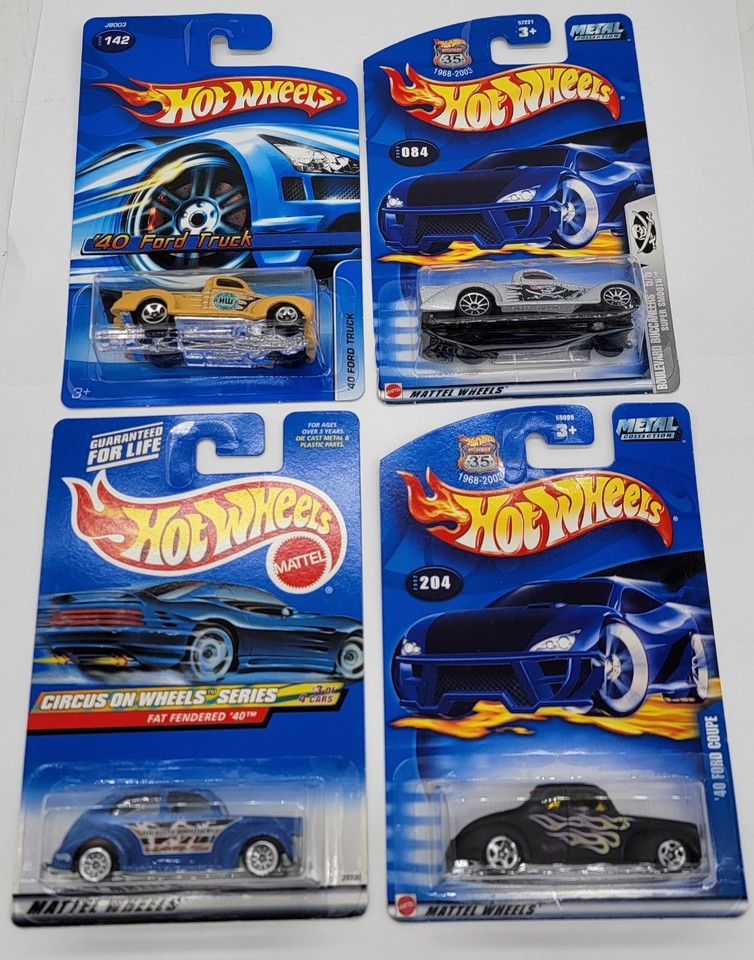 Hot Wheels '40 Ford Assorted Cars / Trucks (Lot Of 4) NiB | eBay