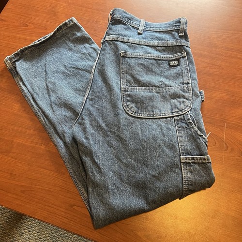 KEY Carpenter Jeans 36 x 32 Medium Wash | eBay