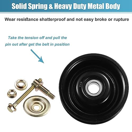 Drive Belt Tensioner Assembly Accessory Idler Pulley No.8844026100 for ...