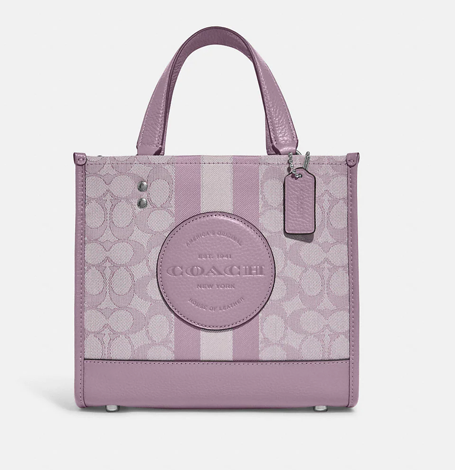 NWT Coach Dempsey Tote 22 In Signature Jacquard c8417/C5637/CJ576 | eBay