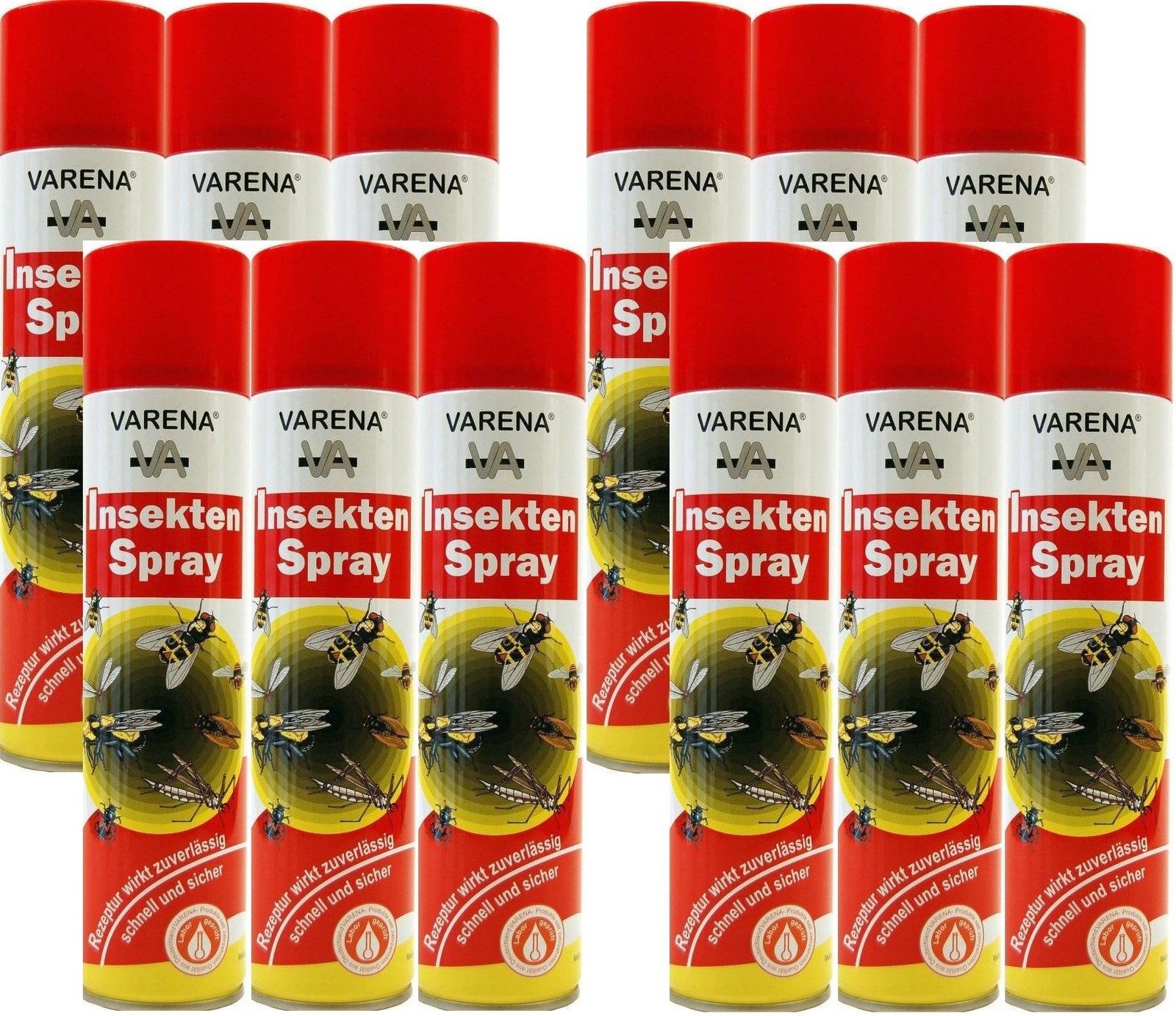 7,98-5,41€/L Varena Insektenspray 400 ml Mückenspray Fliegenspray Wespenspray - Shopping.com