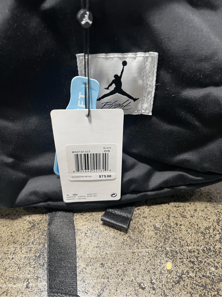 Nike Jordan Flight Mini Backpack Rugzak 4L Bag Black Travel Gym WA0729 ...