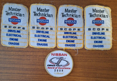 Nissan Master Technician Scope Patches | eBay