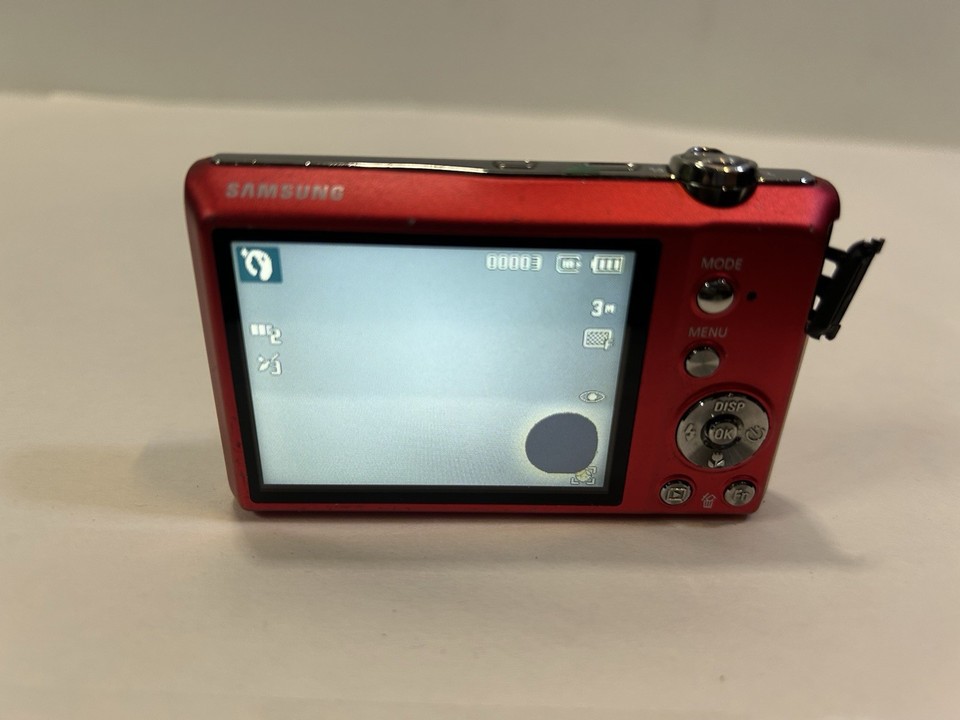 Samsung TL105 12MP Red Digital Camera Tested Please Read | eBay