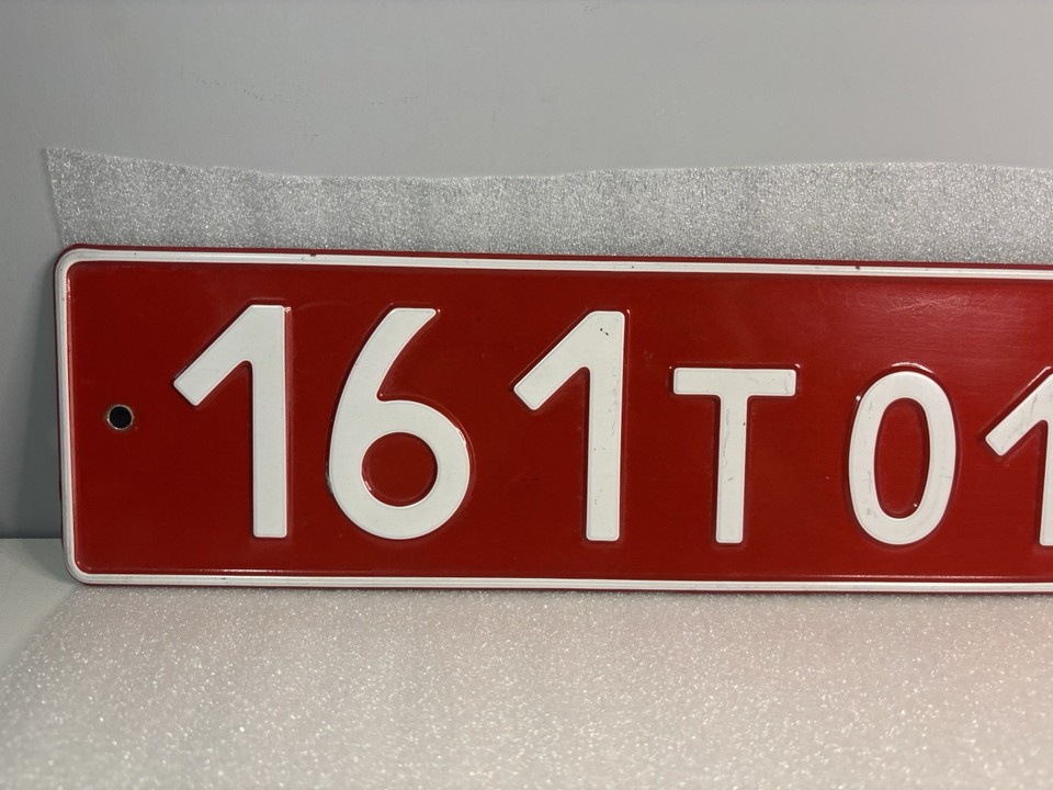 Russia Russian Diplomatic (CD) Embassy Number License Plate - State ...