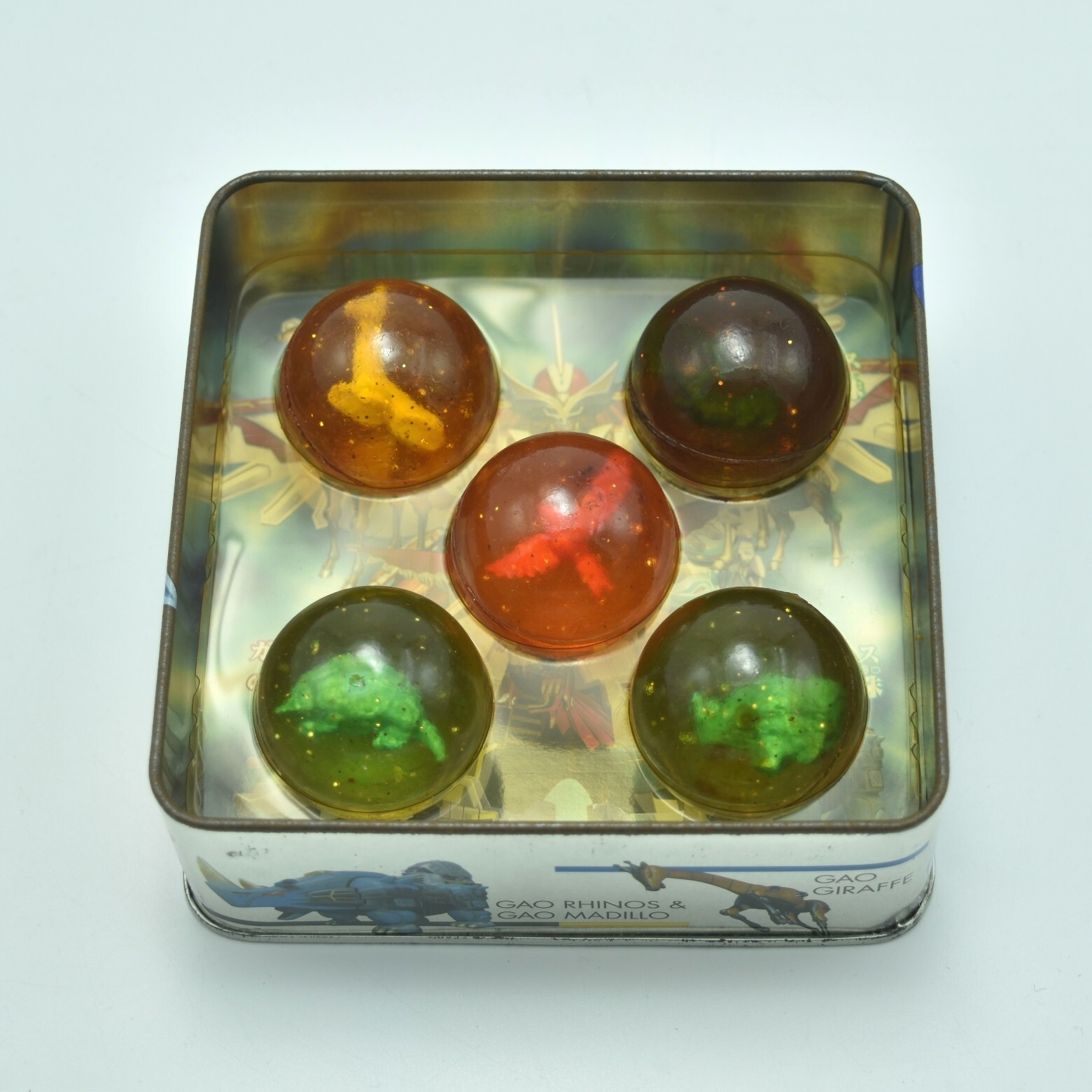 Power Rangers Wild Force Gaoranger Animal Gao Icarus Jewels Crystal Set ...