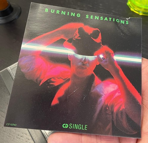 BURNING SENSATIONS 4-Track Reissue CD Belly of The Whale/KROQ/The ...