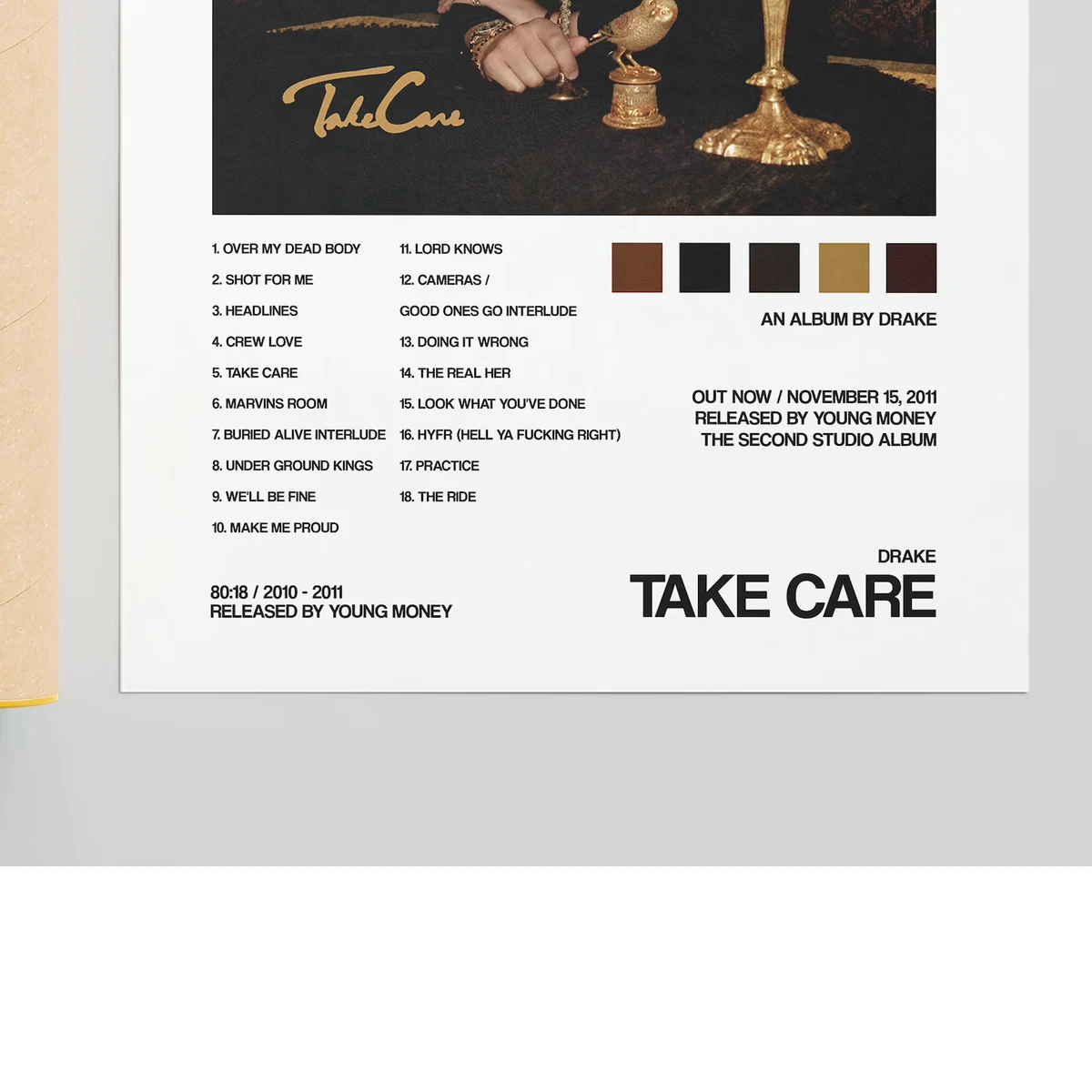 Drake Take Care Album Tracklist