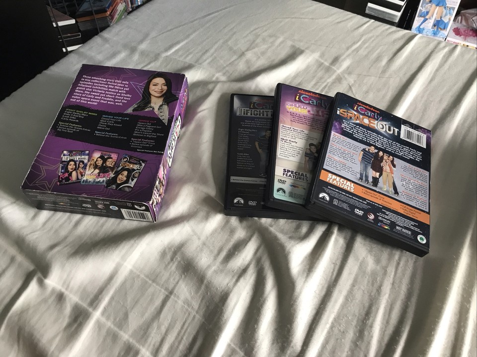 iCarly: The I Heart iCarly Collection Boxset 3 Discs Nickelodeon Viacom ...