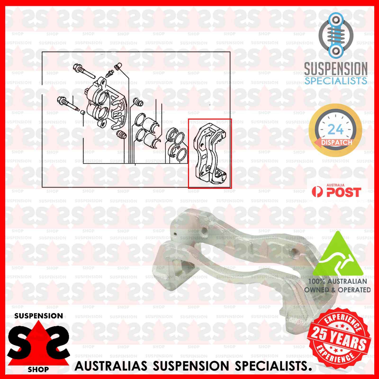 Front Axle Right Brake Caliper Bracket Set Suit MITSUBISHI Triton 3.0 4WD | eBay