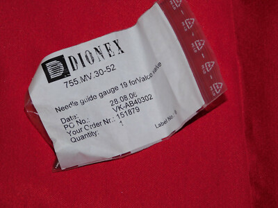 Dionex Needle Guide Gauge 19 for Valco Valve; VK-AB40302; 755.MV.30-52 ...