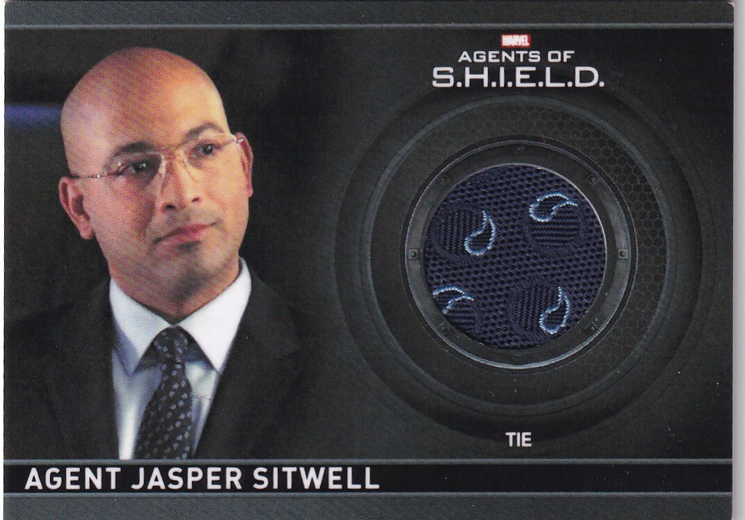 Agents of SHIELD 1 pack inserted Costume Card Relic CC15 Agent Jasper ...