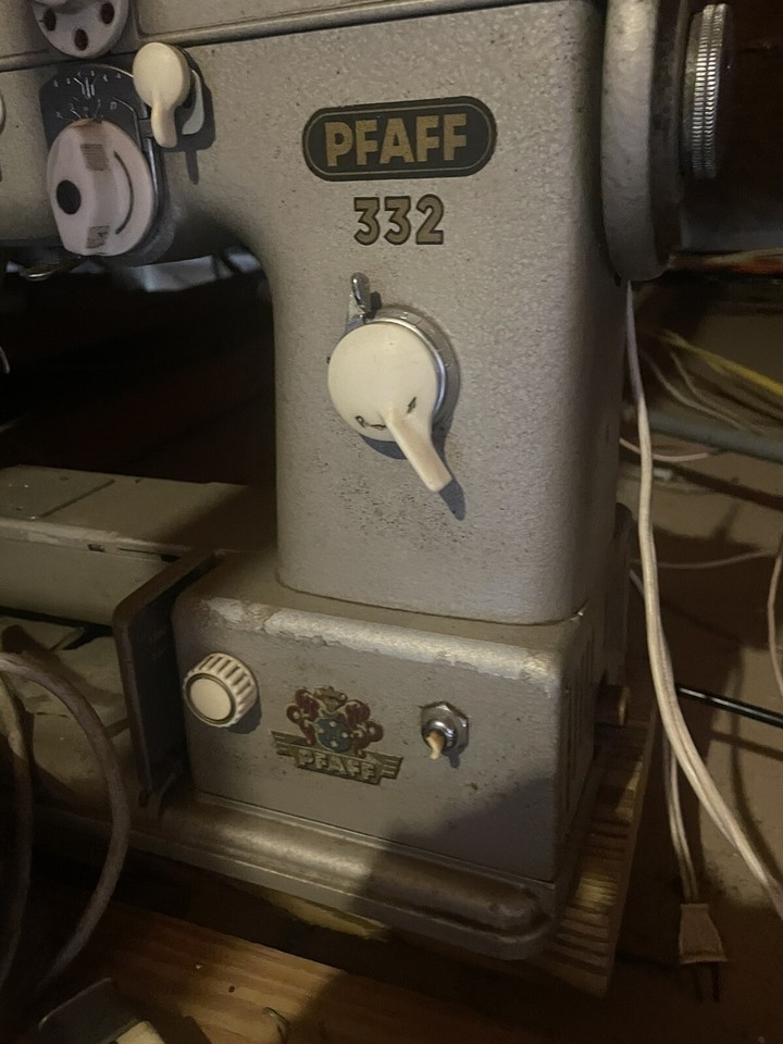 PfAFF 332 Sewing Machine With Foot Pedal | eBay