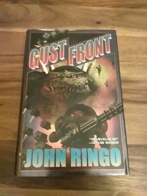 Book ~ Gust Front by John Ringo (2001, Hardcover) 9780671319762| eBay