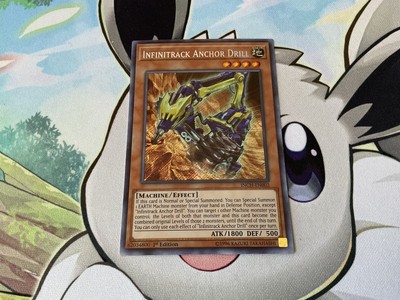 Infinitrack Anchor Drill - INCH-EN002 - Secret Rare - 1st Edition NM ...