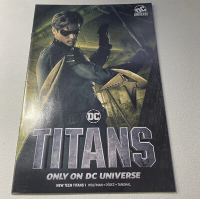New Teen Titans #1 Brenton Thwaites photo variant TV Show Cover | eBay
