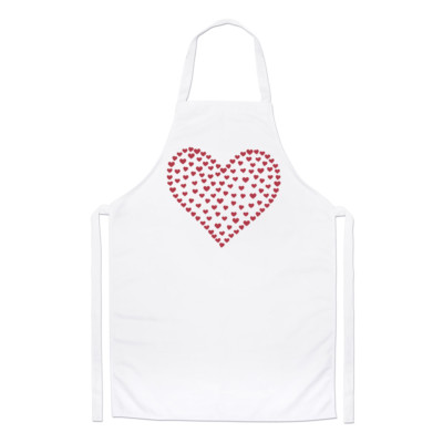 Heart Of Hearts Chefs Apron - Love Red Valentine's Day Cooking ...