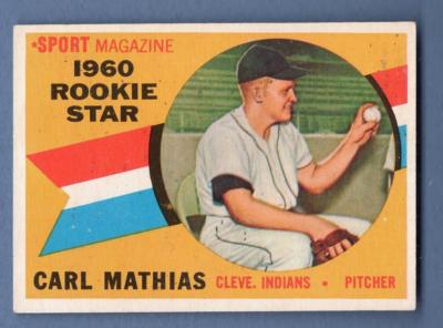 1960 Topps #139 Carl Mathias EX GO240B | eBay