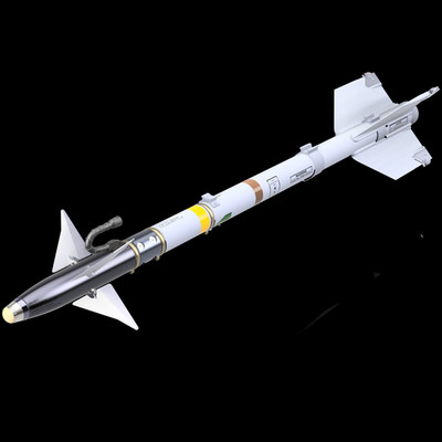 3d printed AIM-9L Sidewinder Missile Model – Scale Replica Display Prop ...