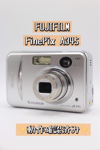 Fujifilm FinePix A345 Digital Camera AA Battery Operable Used Tested ...