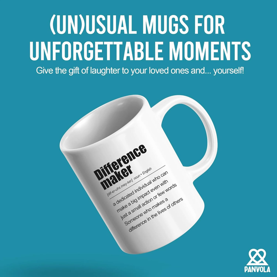 Difference Maker Definition Mug Inspirational Gifts for Women Men ...