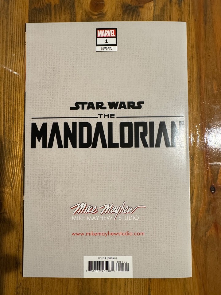 Star Wars: The Mandalorian Season 2 #1 (2023) Mike Mayhew VIRGIN ...