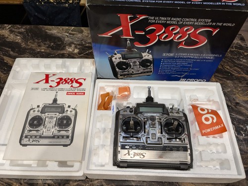 FM MacGregor JR Propo X-388S 8 Channels Transmitter RC - FM Radio ...
