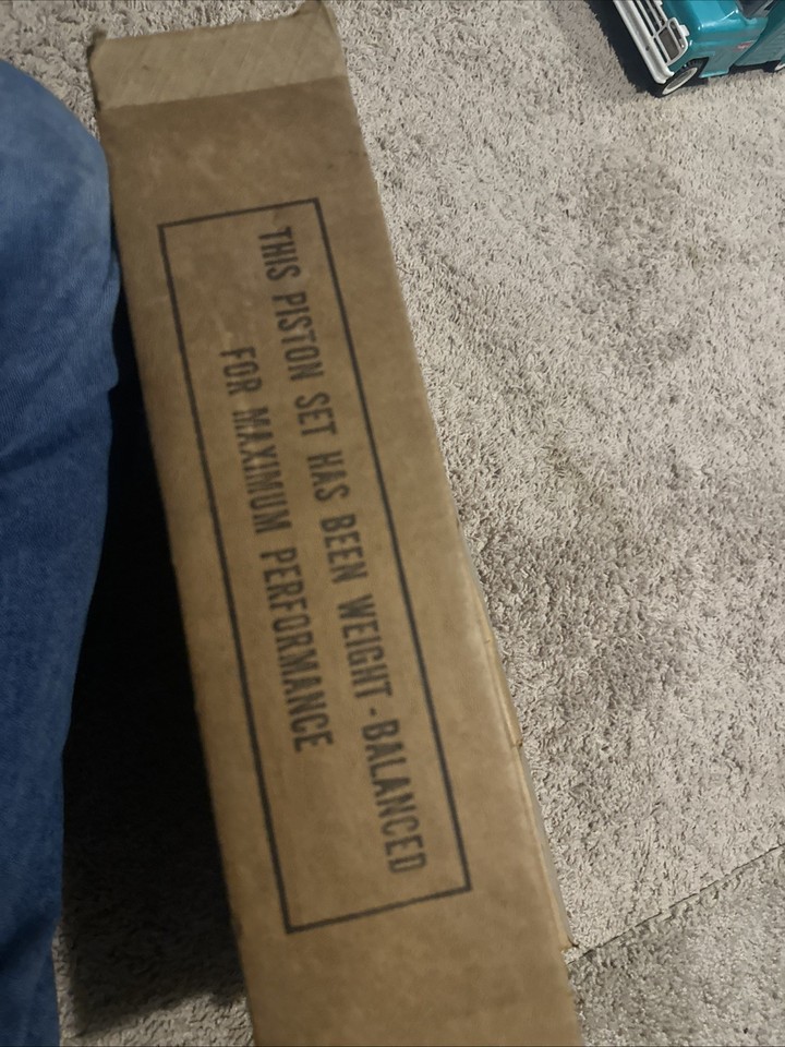 NEW OLD STOCK TRW SUPER STOCK CHEVY SMALL BLOCK 350 FORGED PISTONS L-2327F-30 | eBay