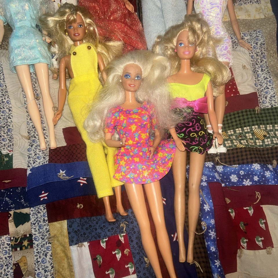 Lot Of 10 Vintage Barbies Used | eBay