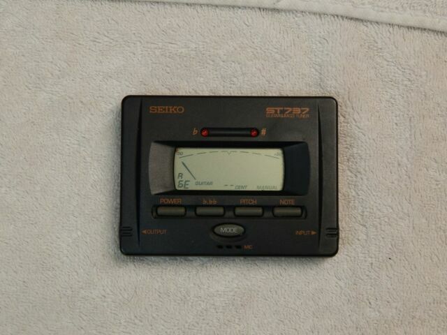 Seiko St757 Chromatic Music Tuner Digital LCD Screen for sale online | eBay