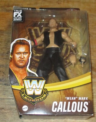 WWE WWF Mattel Mean Mark Callous Legends 14 Elite Wrestling Figure ...