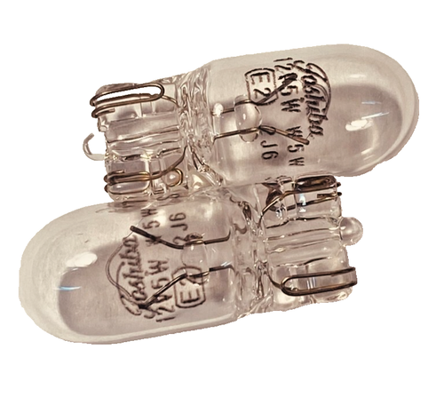 INCANDESCENT AUTO LAMP BULB - W5W- 12V 5W -TOSHIBA (PACK OF 2) | eBay