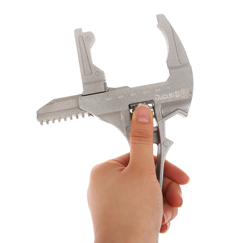 Multifunctional Wrench Short Handle Arc Toothed Anti-skid Adjustable ...