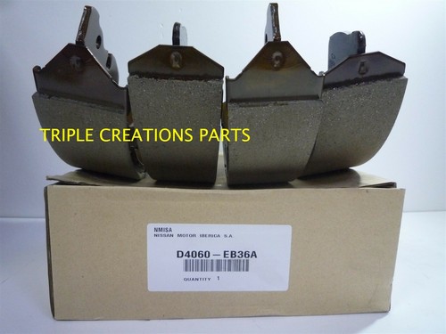 Genuine Nissan OEM D4060-EB36A SHOE SET-REAR BRAKE D4060EB36A | eBay