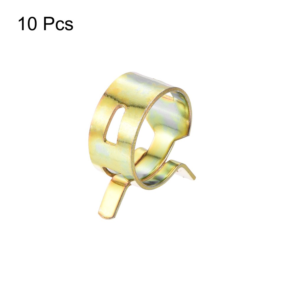 ID 18mm 11/16inch Fuel Line Hose Clips,Pipe Clamps,Spring Hose Clamp ...