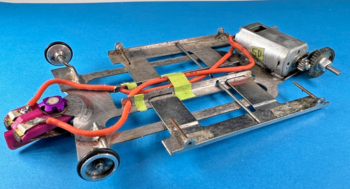 1/24 Flexi car chassis with motor and gears | eBay