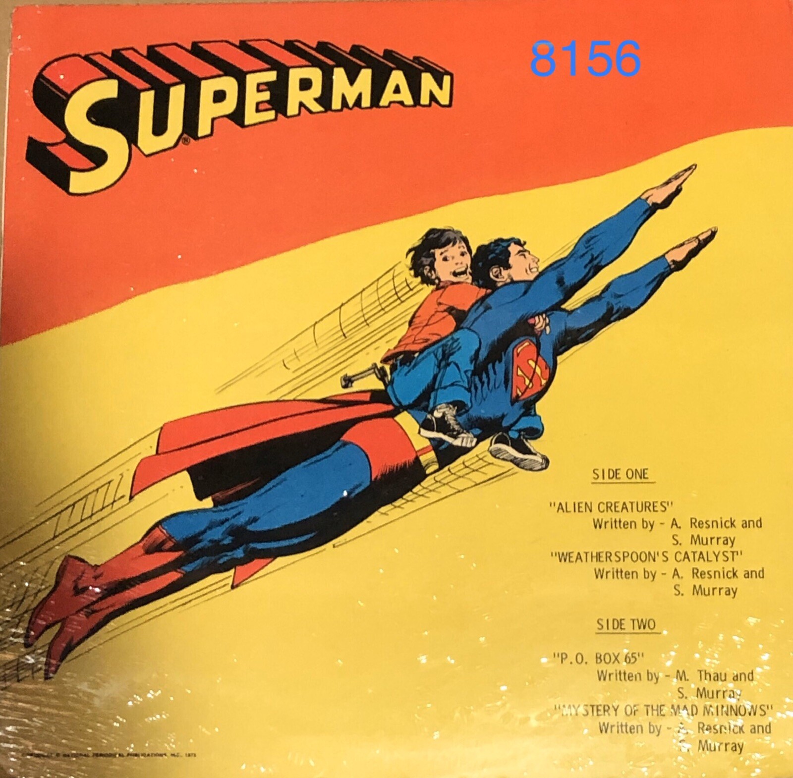 Superman Vinyl Record 1975, Power Records #8156 New | eBay UK